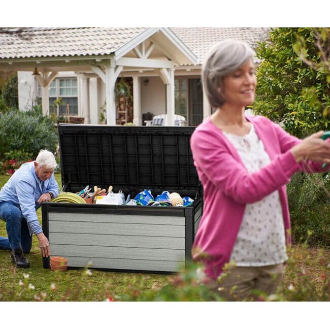 Keter Denali 150 Duotech Garden Storage Box - 570L – LakelandHome.co.uk